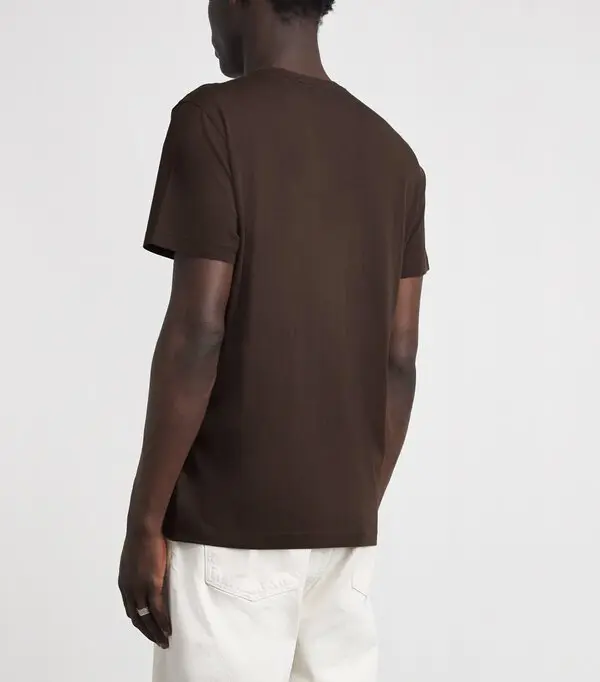 Paige Pima Cotton Sorden T-shirt - Brown
