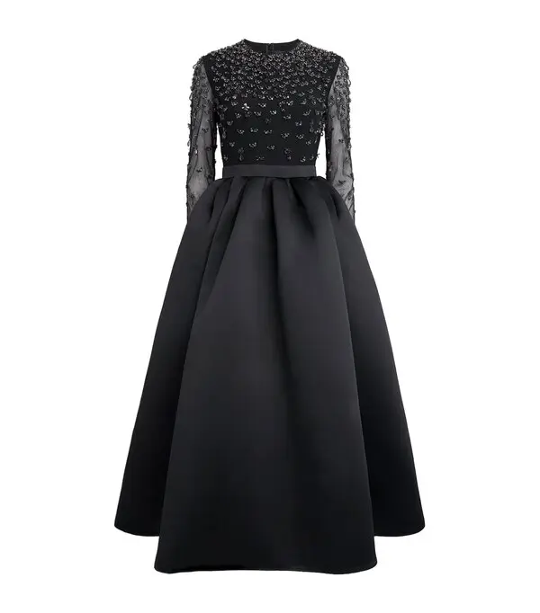 Huishan Zhang Embellished Eloise Midi Dress