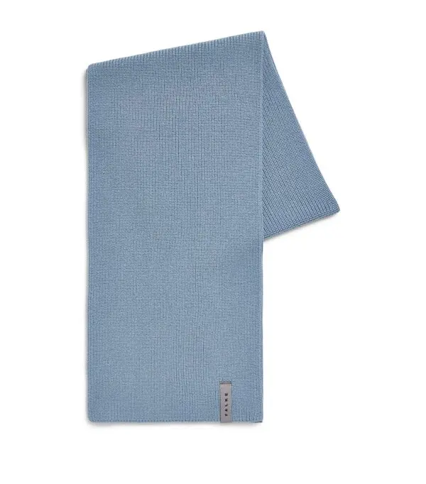 Falke Ultrafine Merino Wool Scarf - Blue