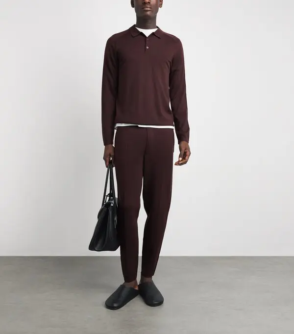 Falke Ultrafine Merino Wool Polo Shirt