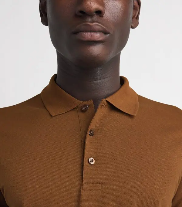 Falke Pima Cotton Piqué Polo Shirt