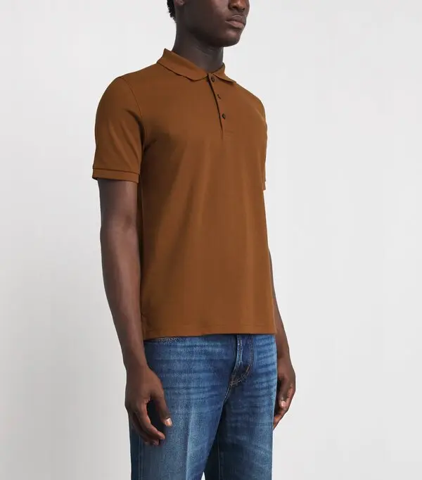 Falke Pima Cotton Piqué Polo Shirt