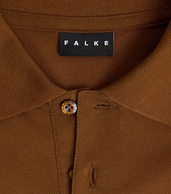 Falke Pima Cotton Piqué Polo Shirt