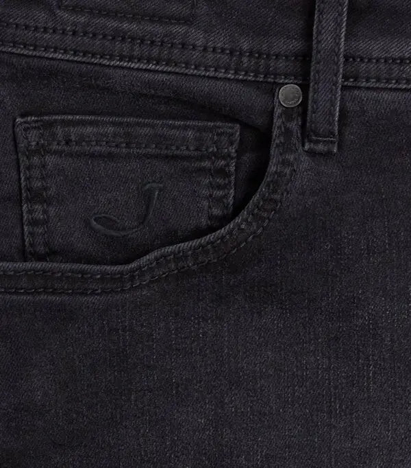 Jacob Cohen Pony Hair-patch Nick Slim Jeans