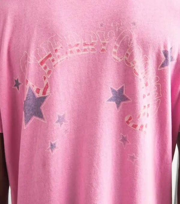 CHERRY LOS ANGELES Cotton Country Classic T-shirt