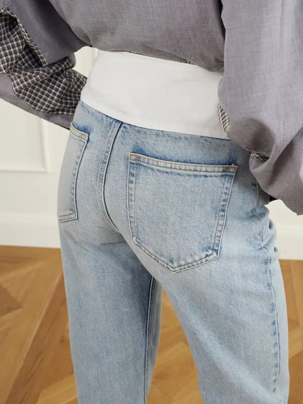 MAISON MARGIELA Mid-rise Wide-leg Jeans