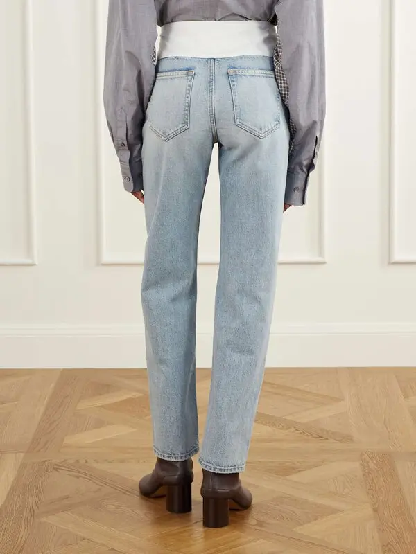 MAISON MARGIELA Mid-rise Wide-leg Jeans