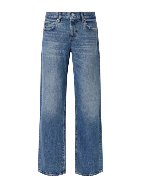 FRAME The Saturday Low-rise Straight-leg Jeans