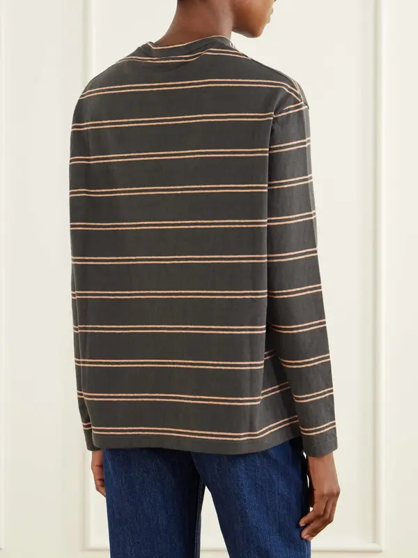 JIL SANDER Striped Cotton Shirt
