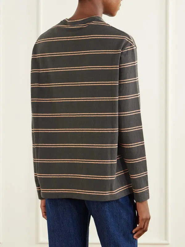 JIL SANDER Striped Cotton Shirt