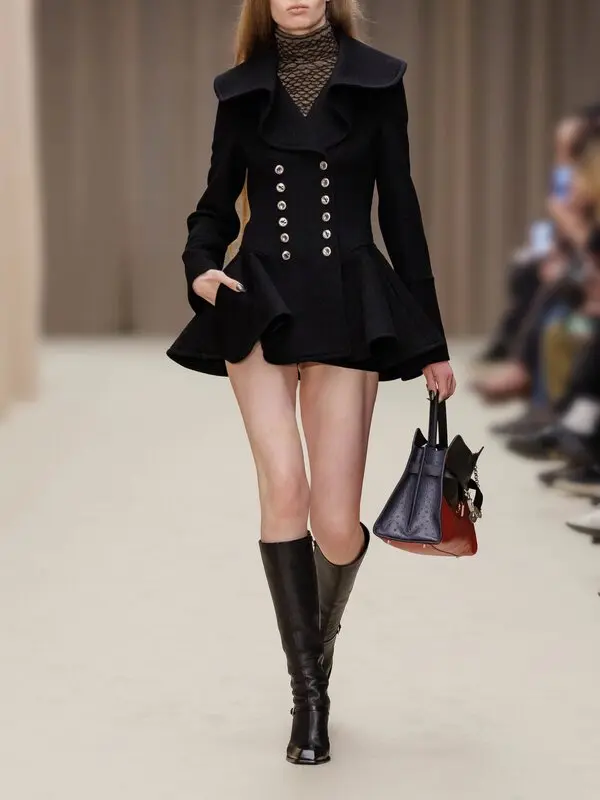 Alexander McQueen Double-breasted Wool Coat