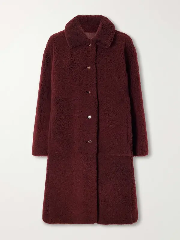 Veronica De Piante Romy Shearling Coat