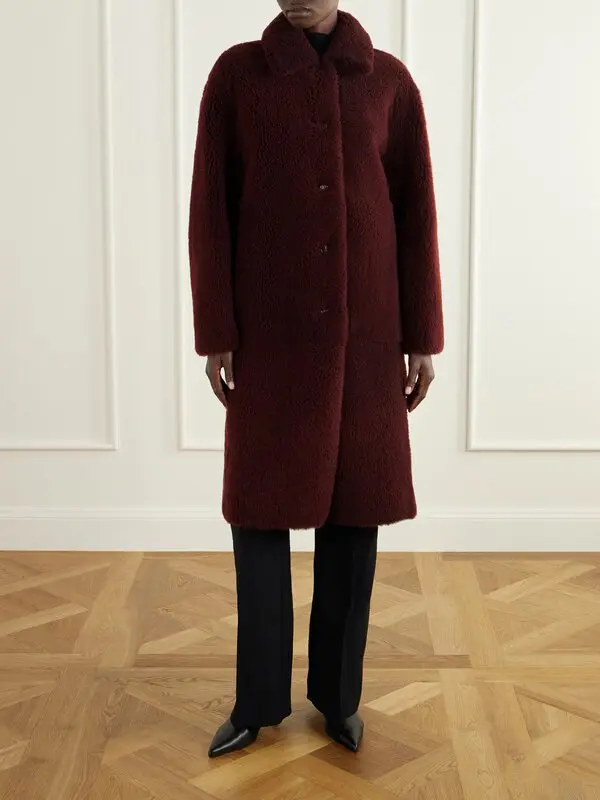 Veronica De Piante Romy Shearling Coat