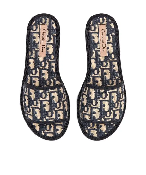Dior Chez Moi Embroidered Sandals