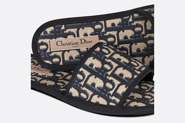 Dior Chez Moi Embroidered Sandals