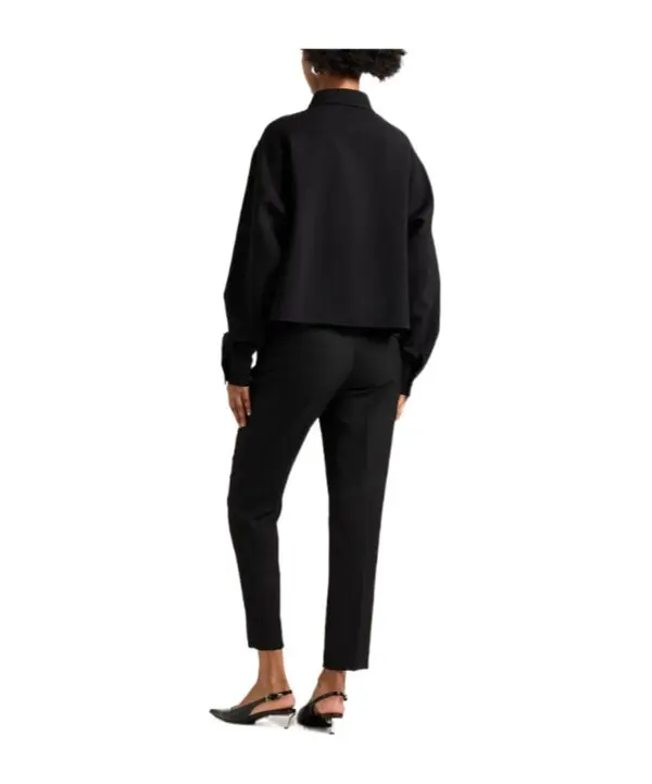 Max Mara Minimalist Longsleeve Wool Shirt