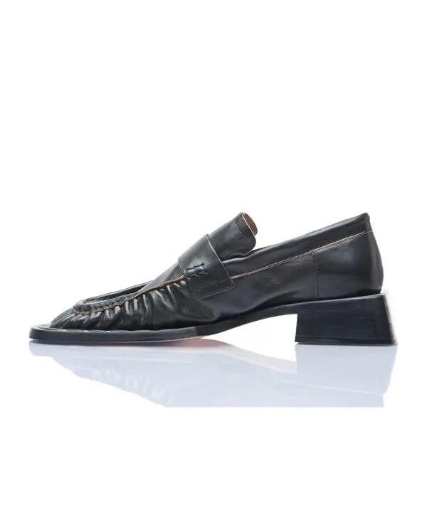 MIISTA Square Toe Business Dress Shoes