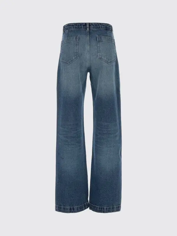 A.p.c. Victoria High-waisted Wide-leg Cotton Denim Jeans