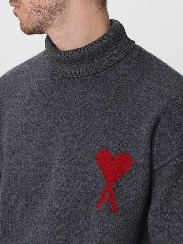 AMI Paris Sweater - Grey