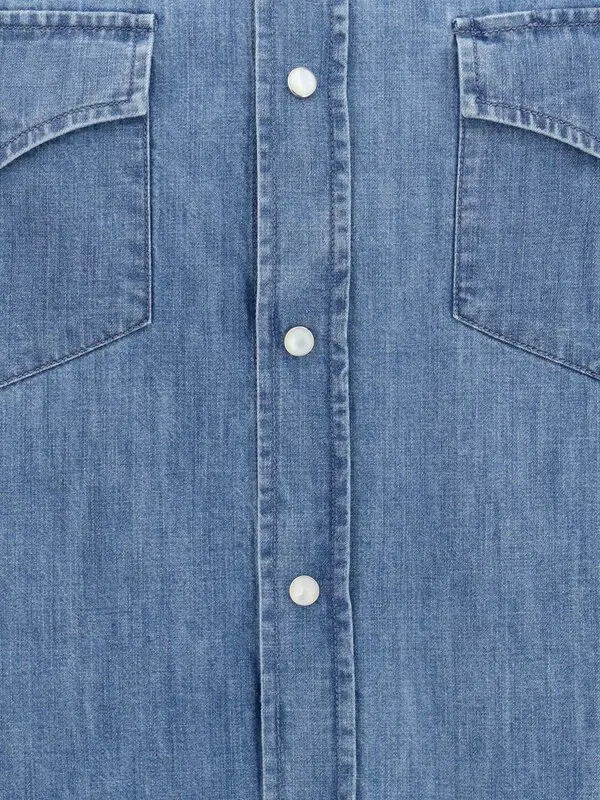 Brunello Cucinelli Casual Cotton Shirt With A French Collar