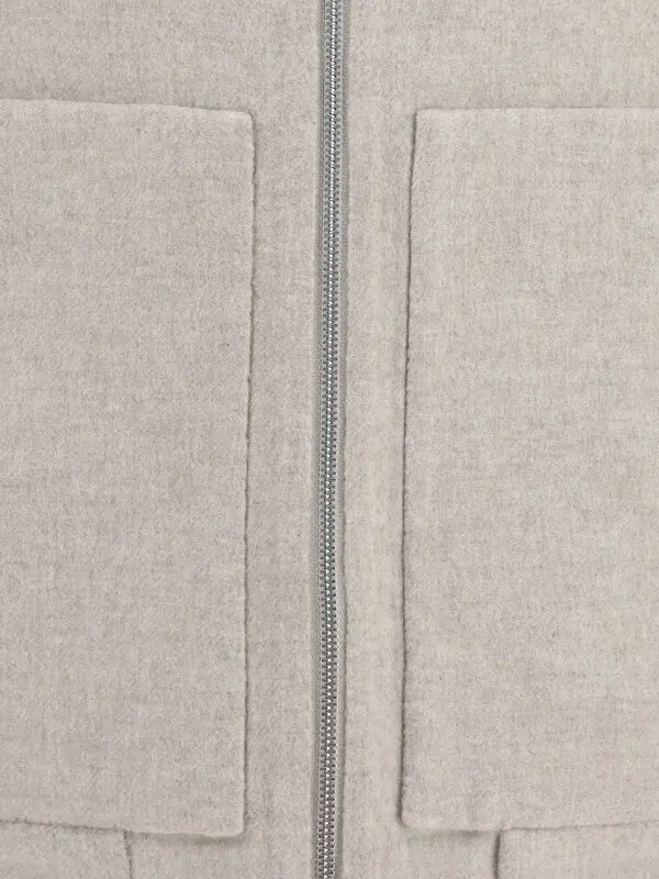 Brunello Cucinelli Prince Of Wales Check Cashmere Bomber Jacket
