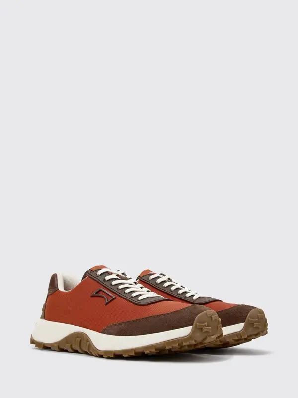 Camper Drift Trail Low-top Trainers In Suede And Recycled Pet With Logo