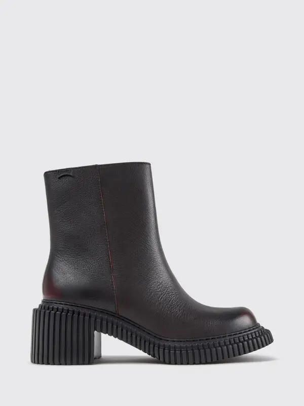 Camper Biker Western Boots In Calfskin With Eva Extralight® Sole