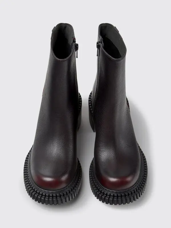 Camper Biker Western Boots In Calfskin With Eva Extralight® Sole