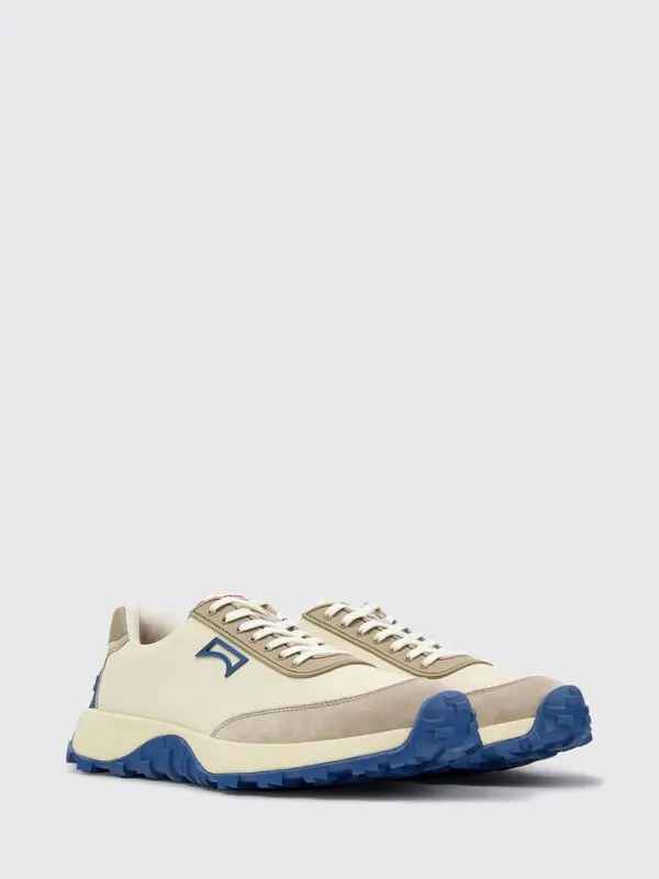 Camper Drift Trail Leather And Suede Sneakers With Vibram Sole