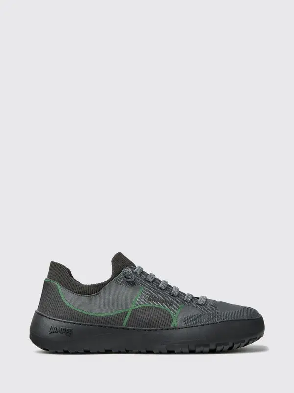 Camper Peu Serra Bicolour Recycled Pet Slip-on Sneakers With Vibram Sole - Grey