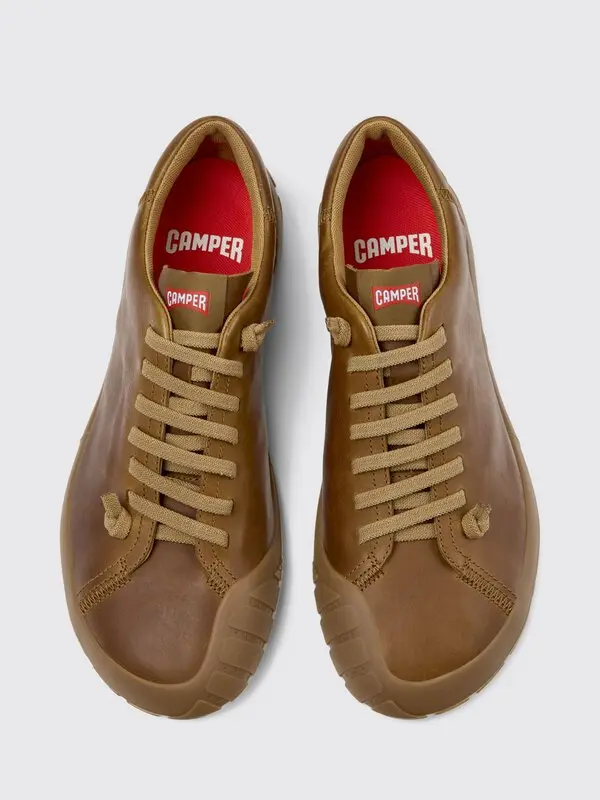 Camper Peu Path+ Slip-on Trainers In Calfskin With Elastic Laces