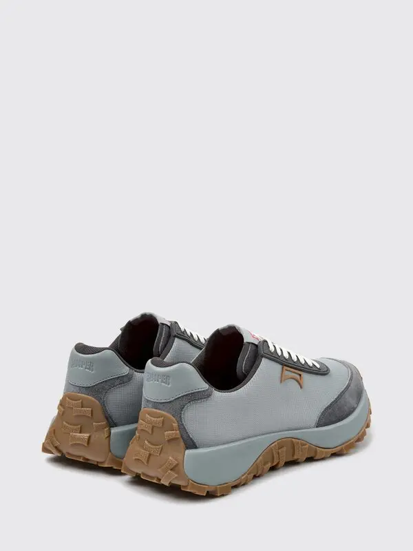 Camper Drift Trail Low-top Trainers In Suede And Recycled Pet With Logo