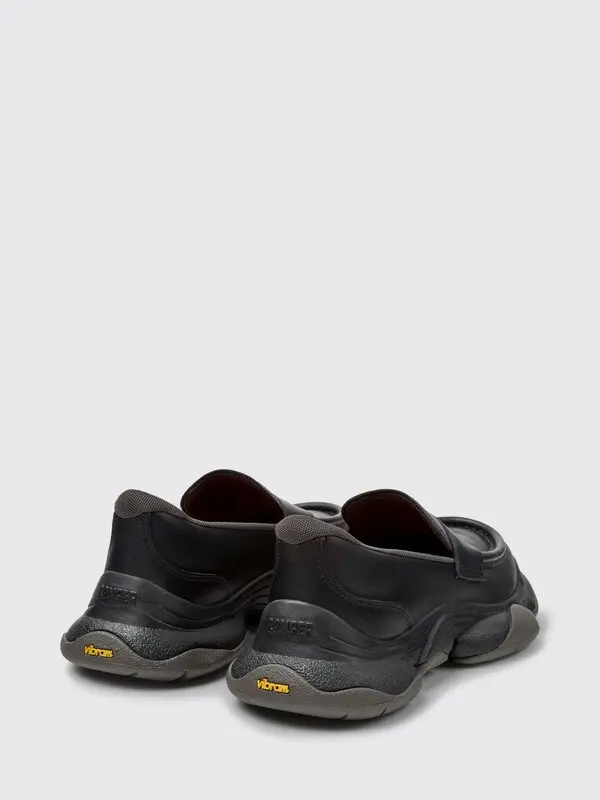 Camper Karst 2 Smooth Leather Penny Loafers With Vibram Sole