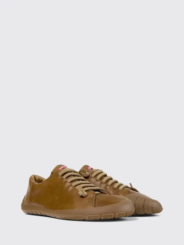 Camper Peu Path+ Slip-on Trainers In Calfskin With Elastic Laces