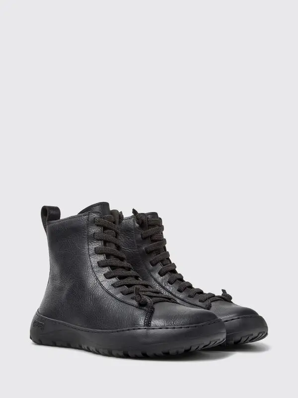 Camper Peu Serra Outdoor Boots In Calfskin With Vibram Rubber Sole