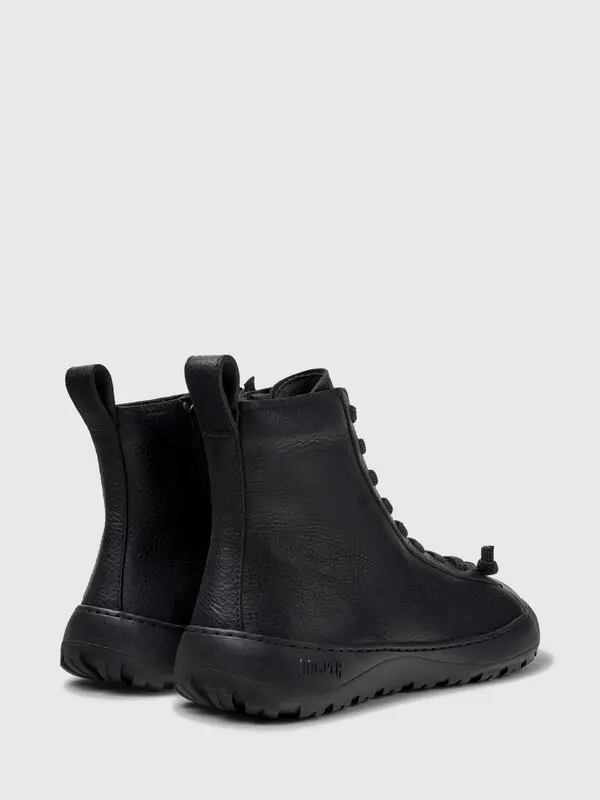 Camper Peu Serra Outdoor Boots In Calfskin With Vibram Rubber Sole