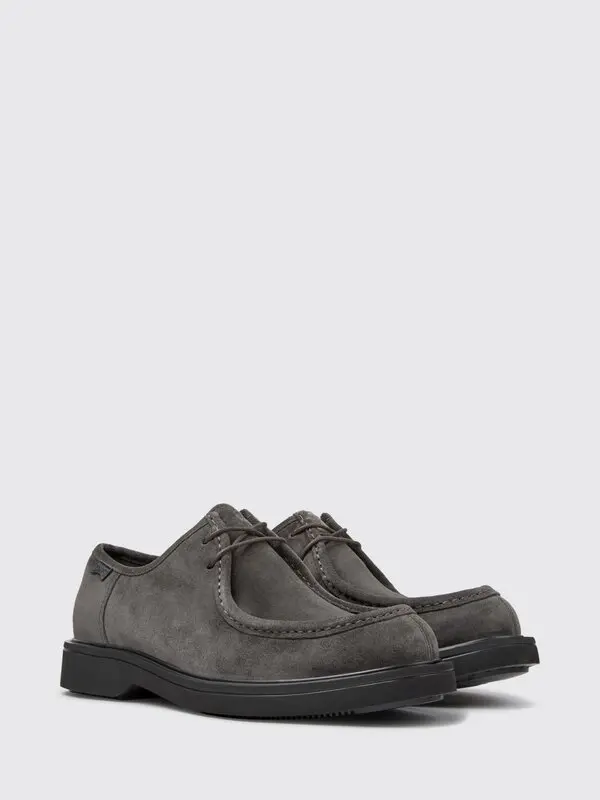 Camper Norman Suede Derby Shoes With Xl Extralight® Sole