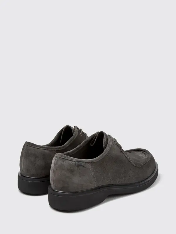 Camper Norman Suede Derby Shoes With Xl Extralight® Sole