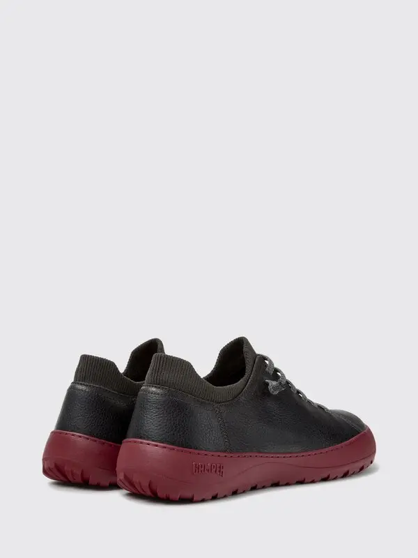 Camper Peu Serra Leather And Recycled Pet Slip-on Sneakers With Vibram Sole