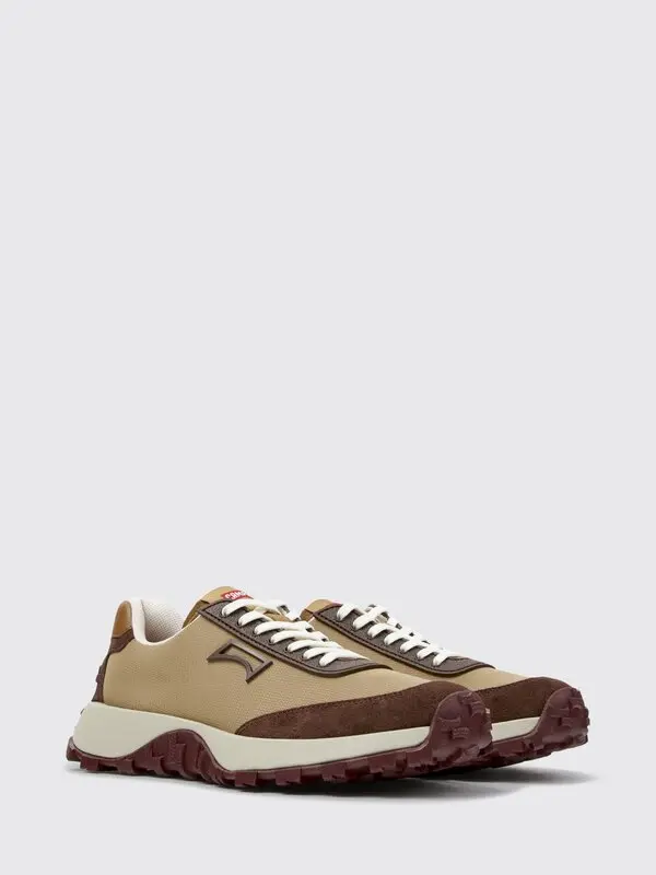 Camper Drift Trail Low-top Sneakers In Nubuck And Recycled Pet With Vibram Sole