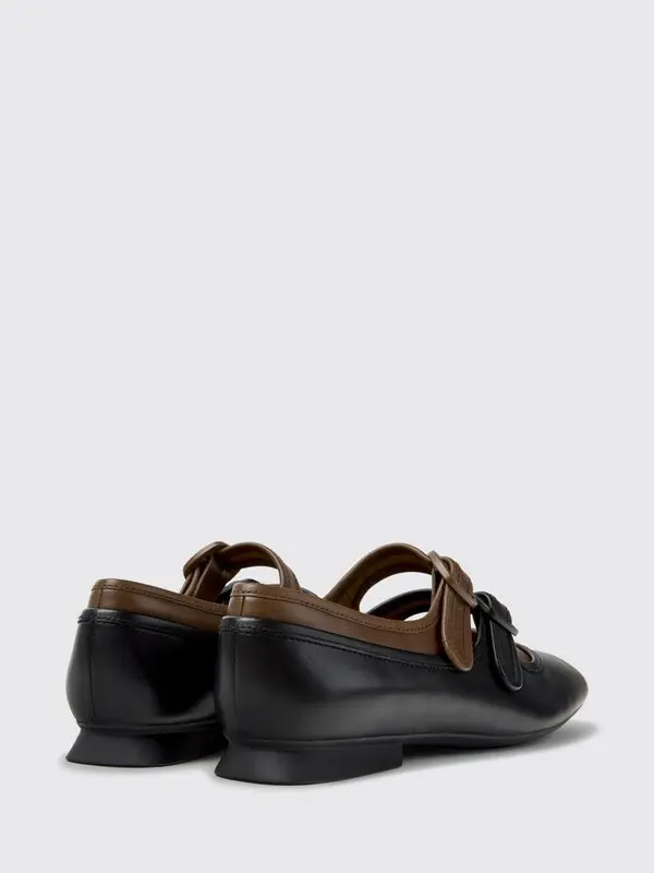 Camper Casi Myra Bi Mary Jane Flats With Double Strap