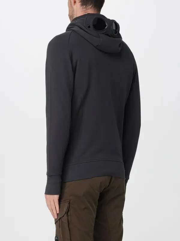 C.P. COMPANY Zip Up Hooded Sweatshirt