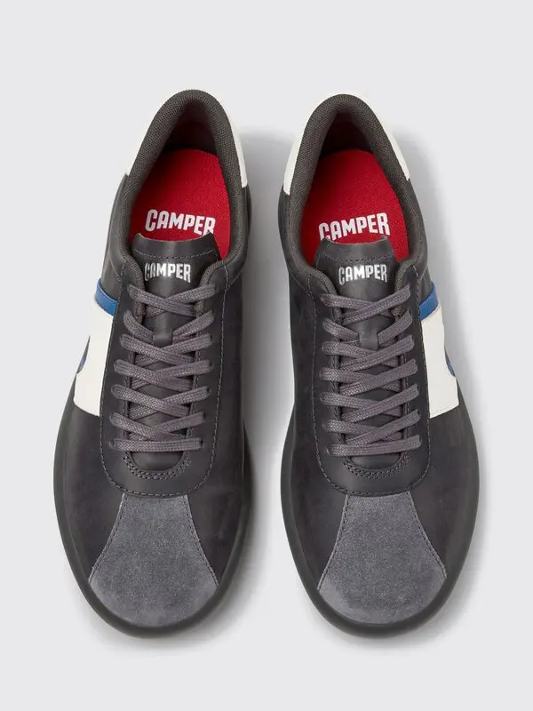 Camper Pelotas Soller Smooth Calfskin Sneakers With Contrasting Logo