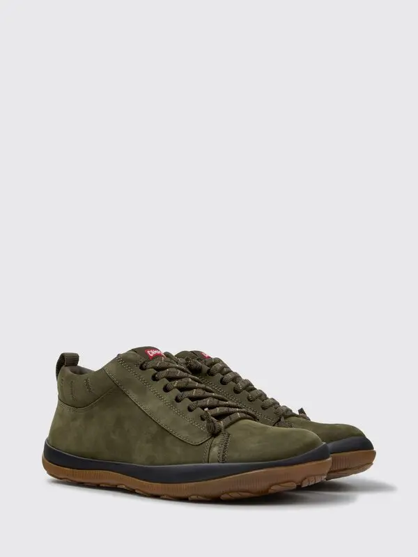 Camper Peu Pista Gm Ankle Boots In Nubuck And Waterproof Gore-tex Fabric