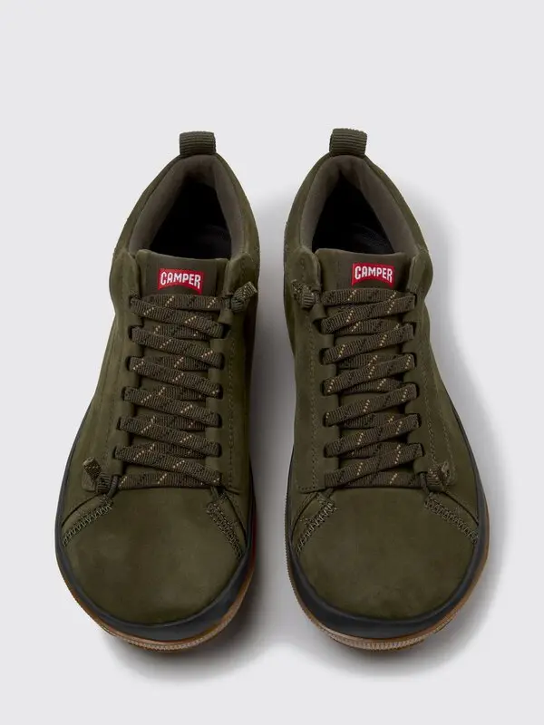 Camper Peu Pista Gm Ankle Boots In Nubuck And Waterproof Gore-tex Fabric