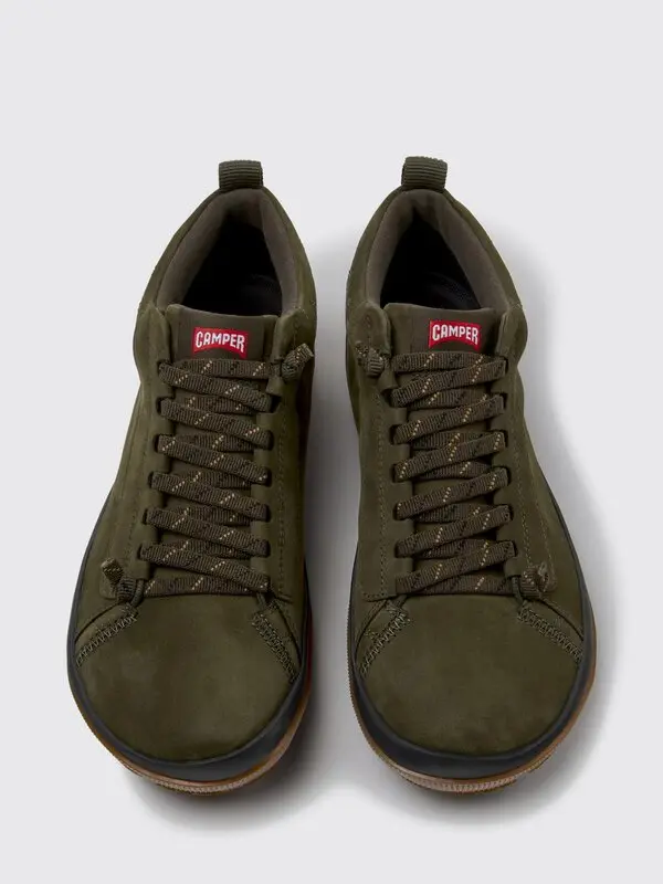 Camper Peu Pista Gm Ankle Boots In Nubuck And Waterproof Gore-tex Fabric