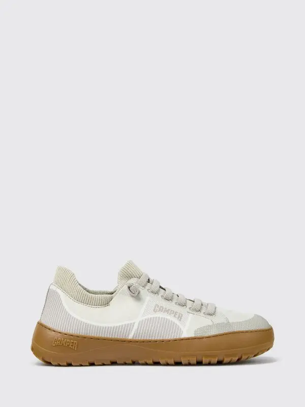 Camper Peu Serra Bi Slip-on Sneakers In Recycled Pet With Vibram Sole - Beige