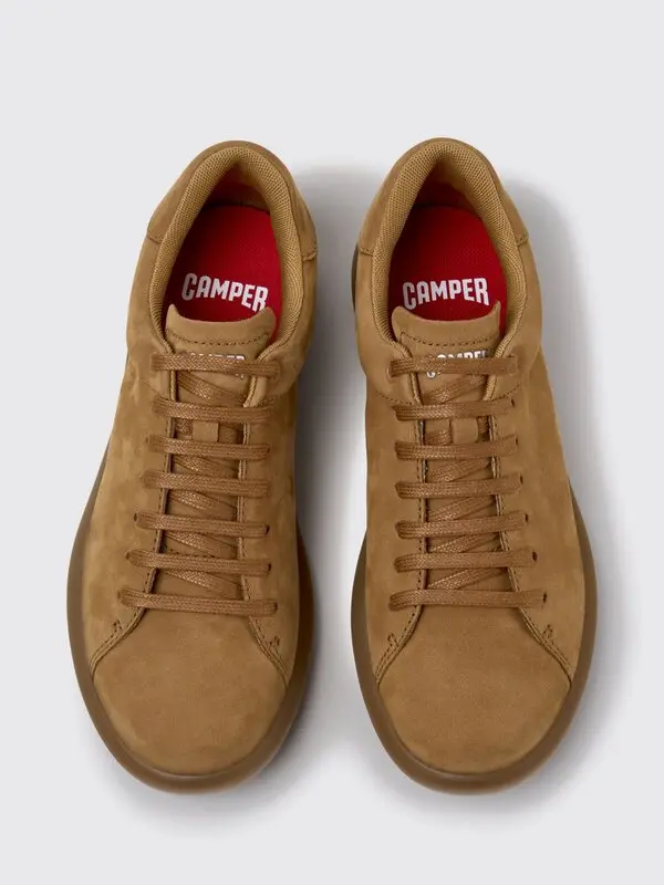 Camper Pelotas Soller Suede Trainers With Rubber Sole