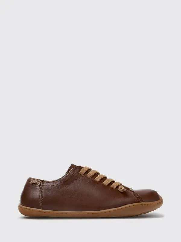 Camper Peu Calfskin Slip-on Sneakers With Elasticated Laces