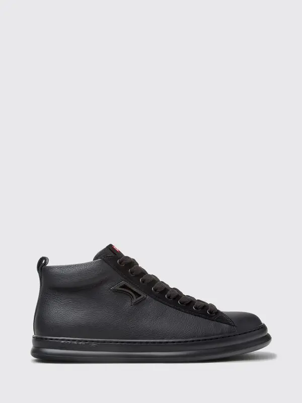 Camper Runner High-top Leather Trainers With Padded Ankle And Extralight® Sole